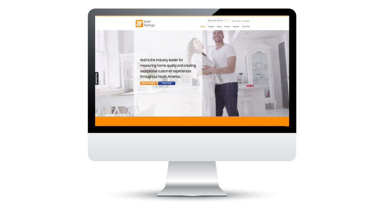 Avid Ratings Website Design | Pop-Dot, Marketing Agency