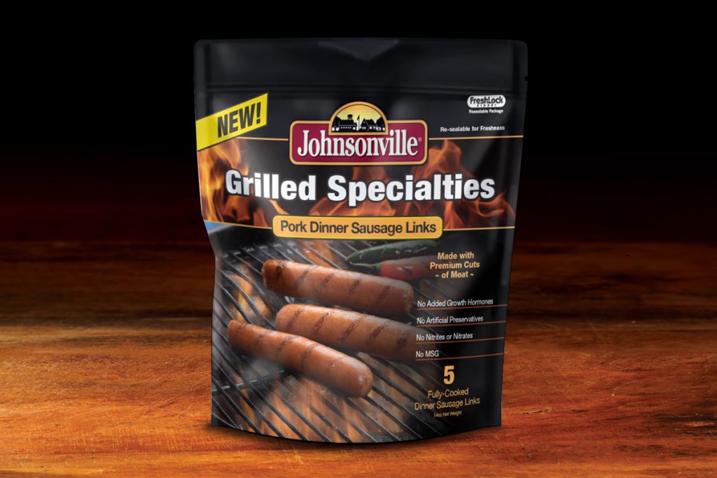 Johnsonville Packaging Design - Grilled Specialties | Pop-Dot